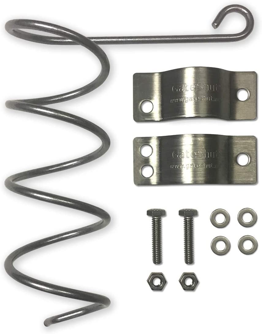 USA Made Automatic Chain Link Gate Closer, Adjustable Tension, Outdoor ...