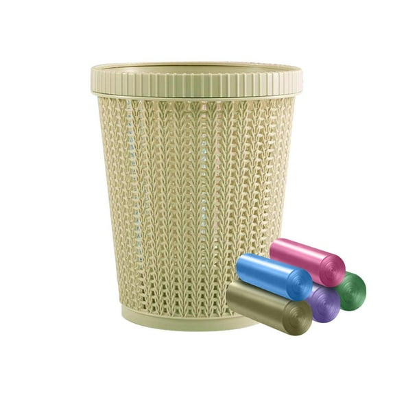 Automatic Change Bag Trash Can Automatic Trash Can Can Rattan Garbage ...