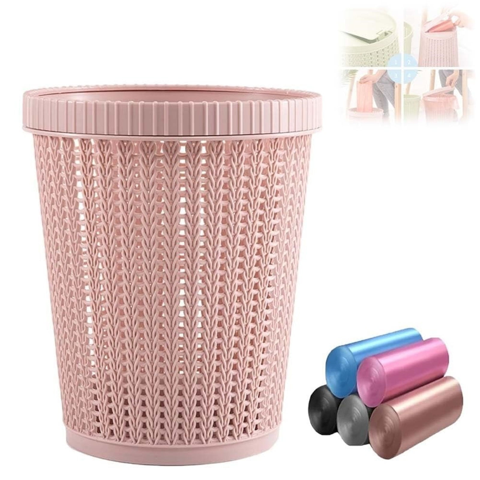 Automatic Change Rubbish Can Trash Can Bathroom Waste Basket Under Sink ...