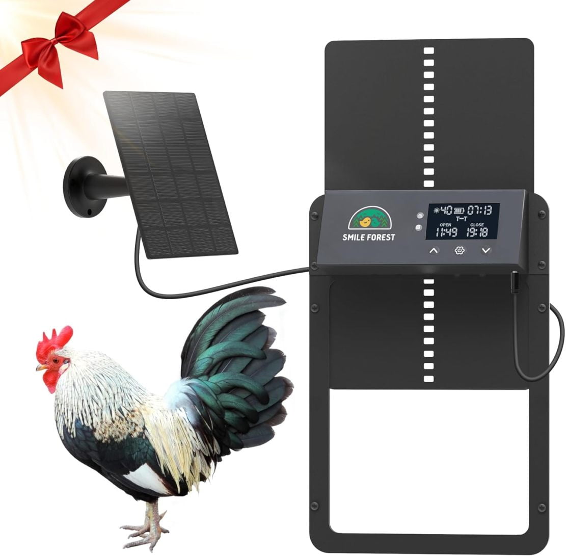 Automatic Chicken Coop Door,Multi-Modes for Chicken Door,Auto Chicken ...