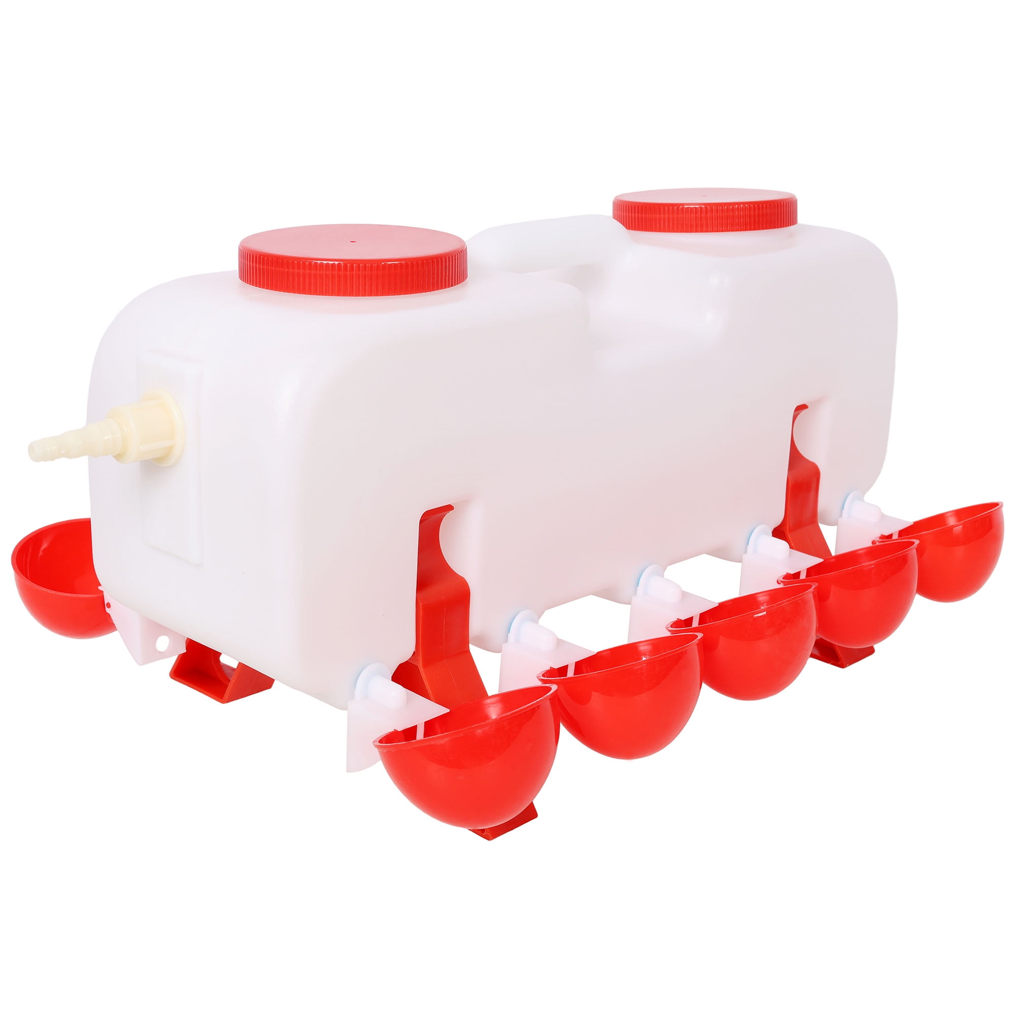 Automatic Chicken Waterer, 2.5-Gal 10-Cup Water Dispenser for Chickens ...