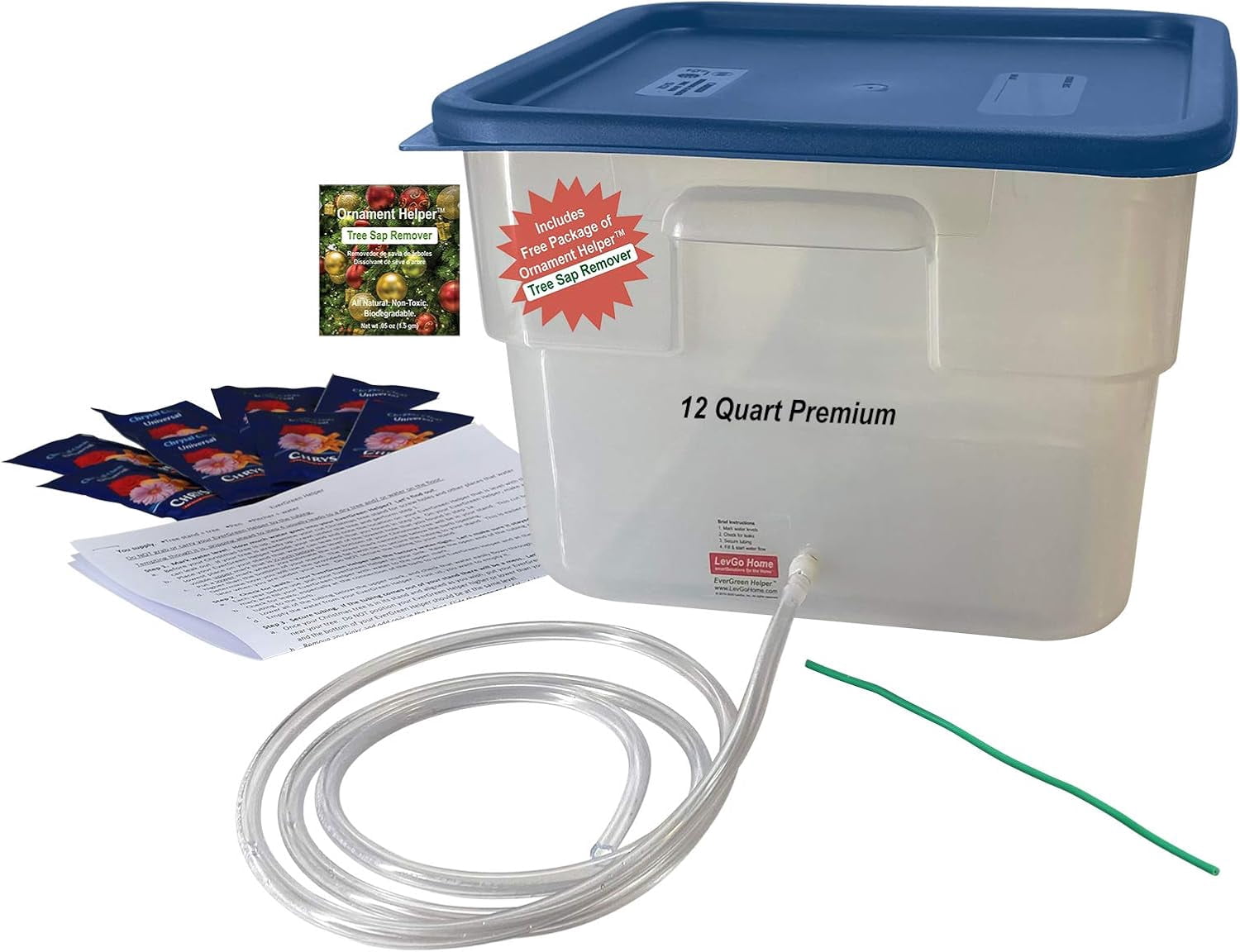 Automatic Christmas Tree Watering System (+Plant Preservative +Tree Sap ...