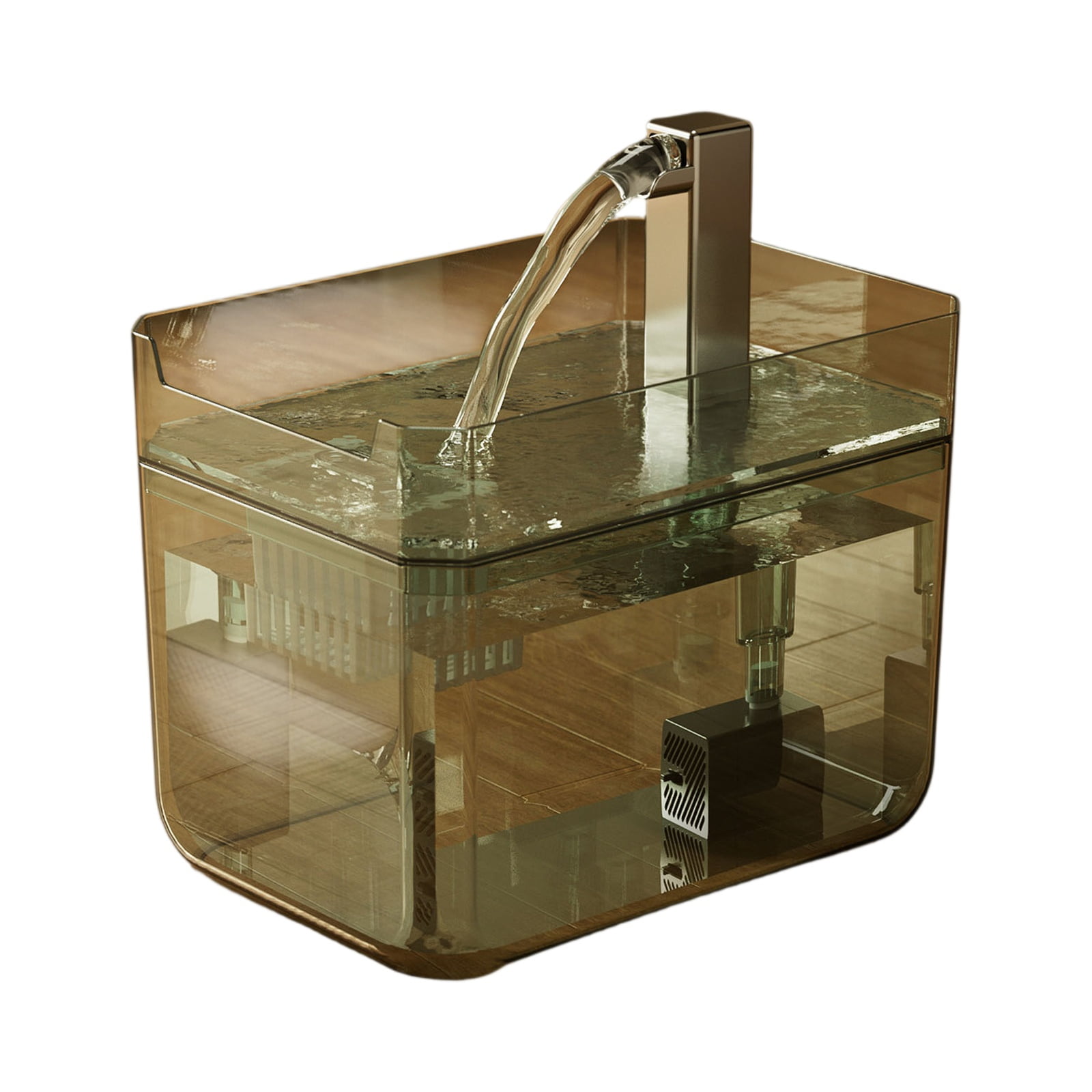 Automatic Circulating Pet Water Dispenser, 2100Ml Large Capacity Fresh ...