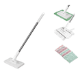 Automatic Cloth Changing Mini Mop, No-Wash Mop, Uses Disposable Face ...