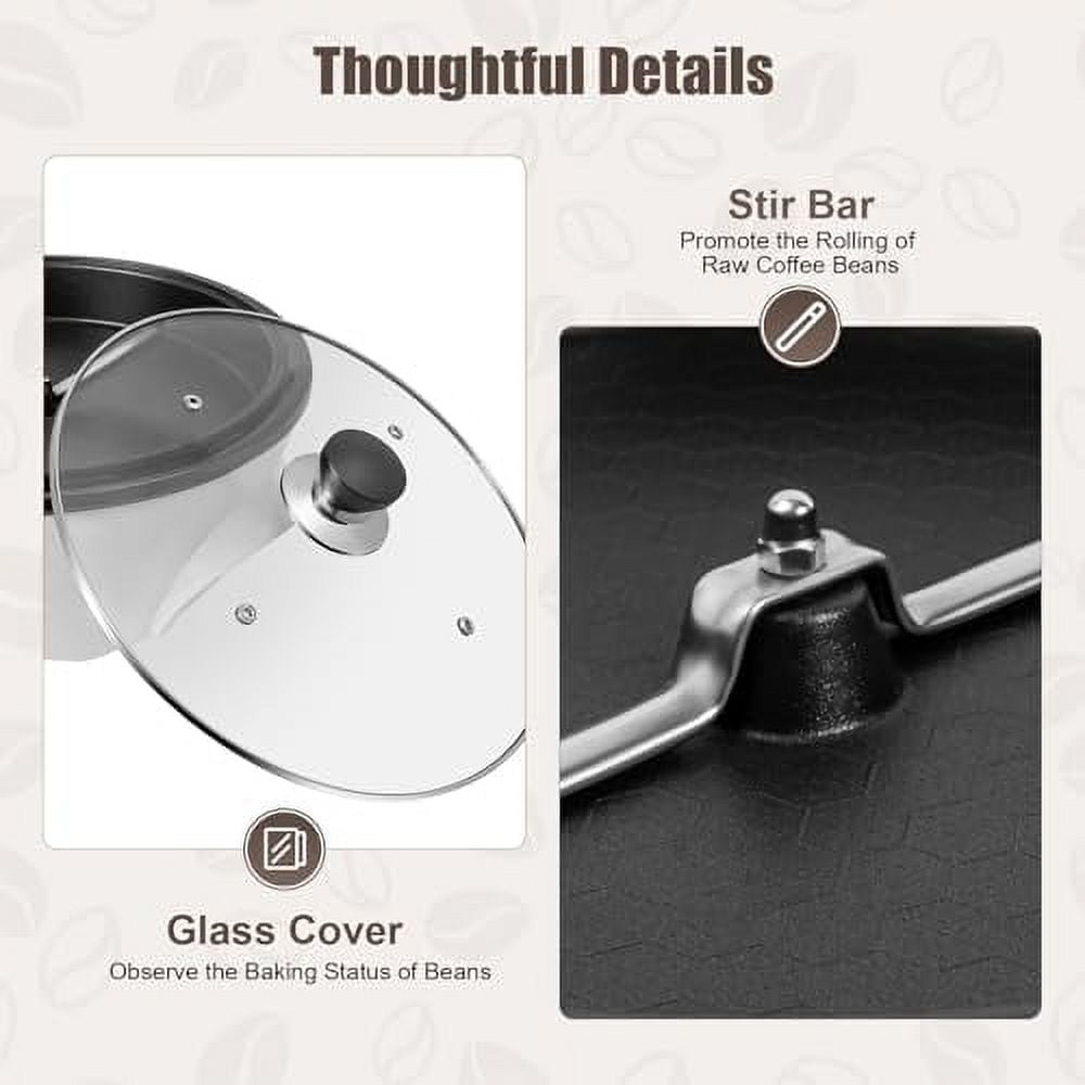 Automatic Coffee Bean Roaster Machine, Roast Coffee Machine for Home ...