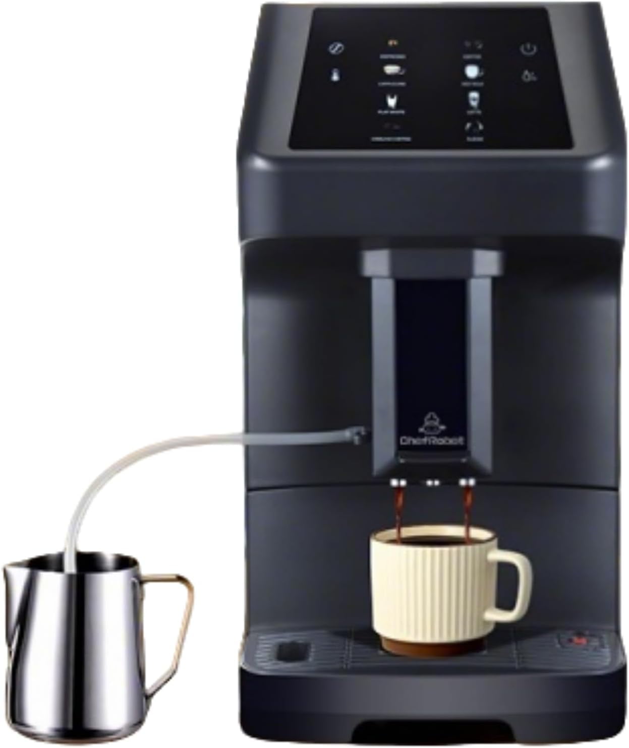 Automatic Coffee Machine Bean to Cup Espresso Maker with Self-Cleaning ...