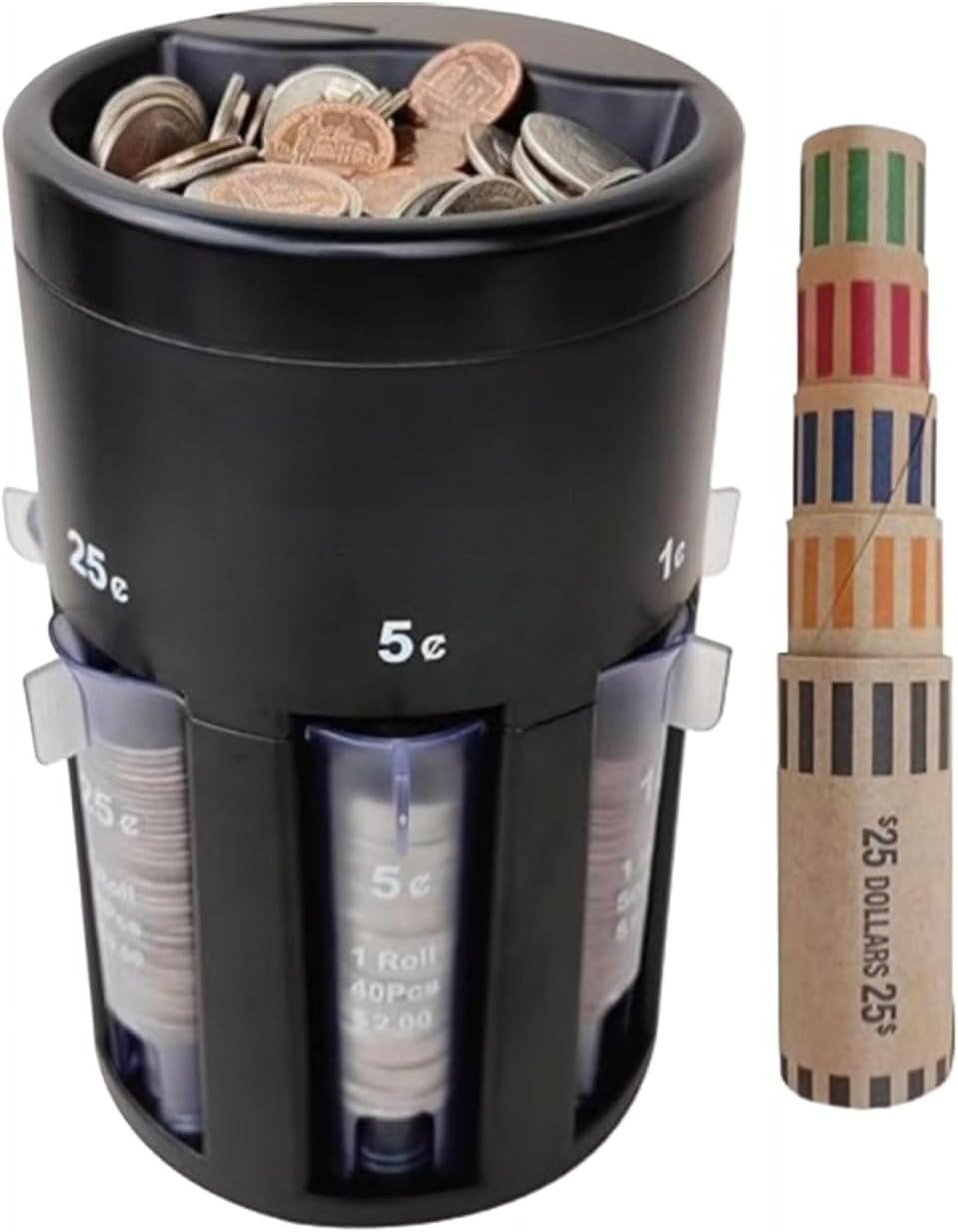 Automatic Coin Sorter with Coin Wrappers, Digital Coin Counter, Coin ...