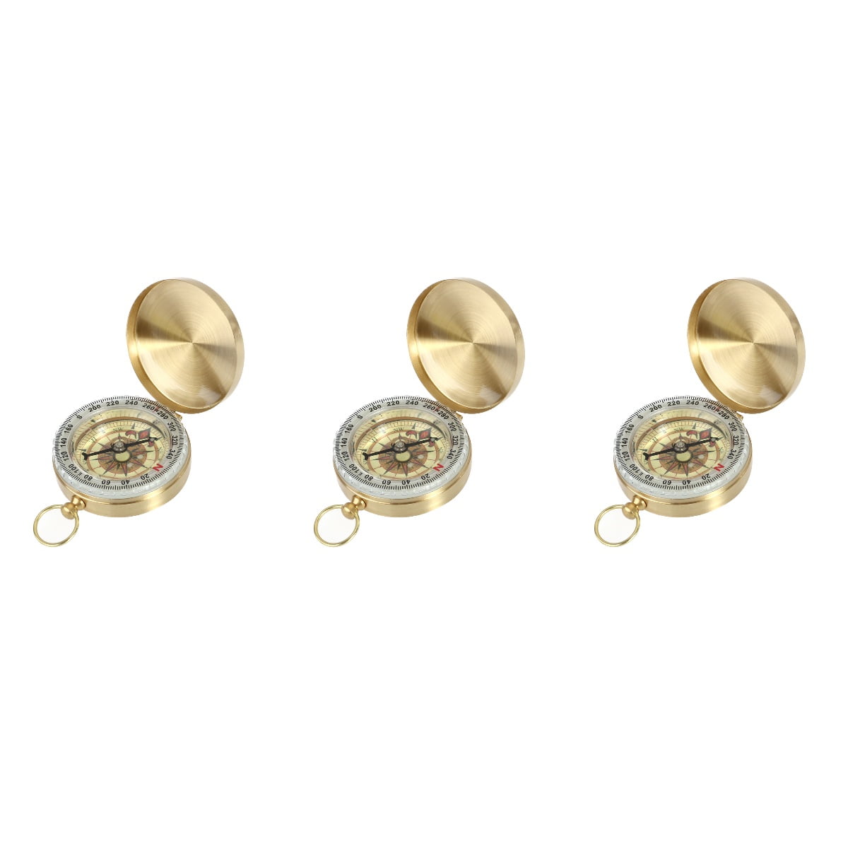 Automatic Compass Watch Style Camping 3 Count Lucky Multipurpose Hiking ...