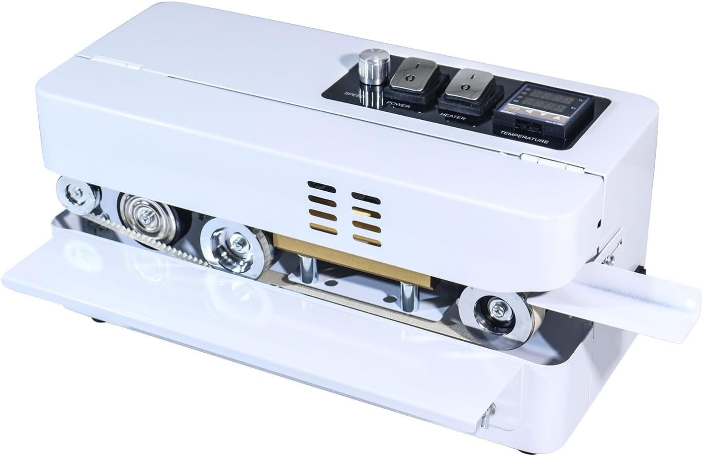 Automatic Continuous Bag Band Sealing Machine, Digital Temp Control ...
