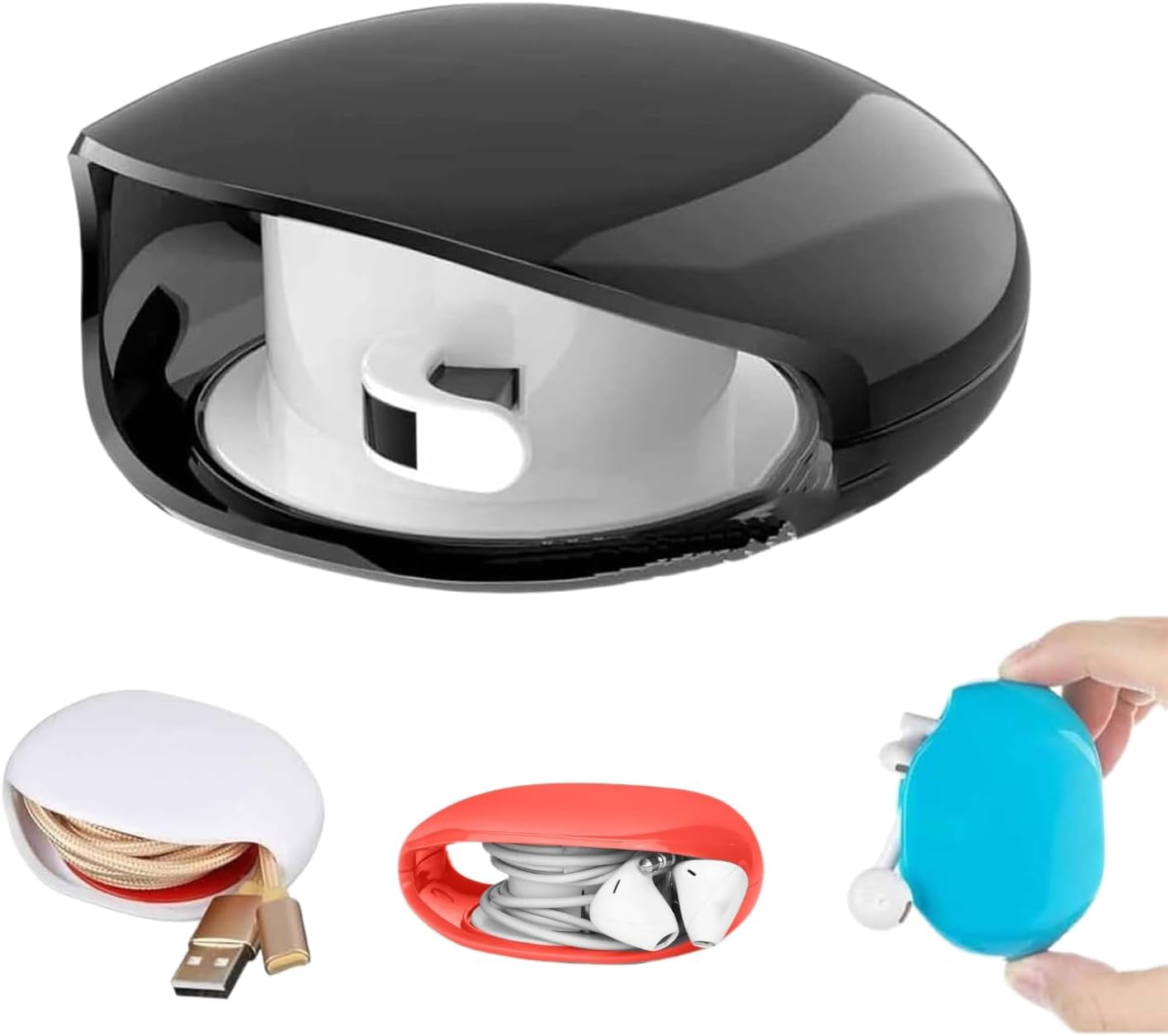 Automatic Cord Reel for Phone Cords, Retractable Cable Management ...