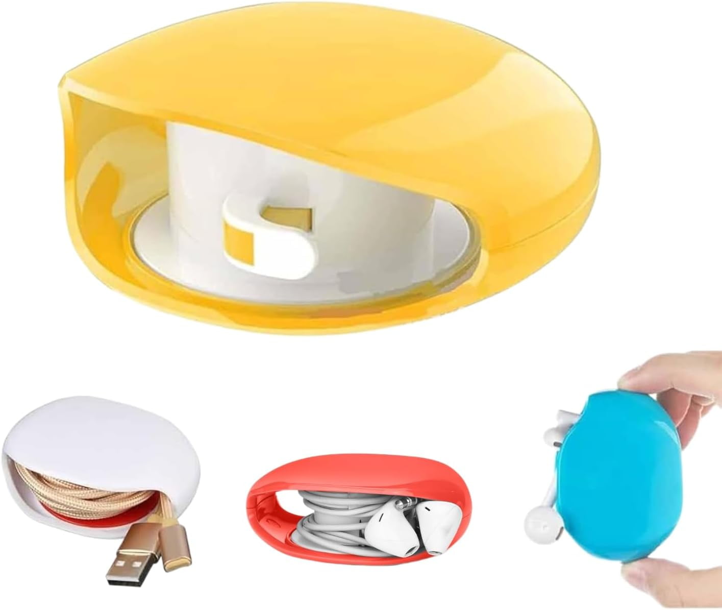 Automatic Cord Reel for Phone Cords, Retractable Cable Management ...