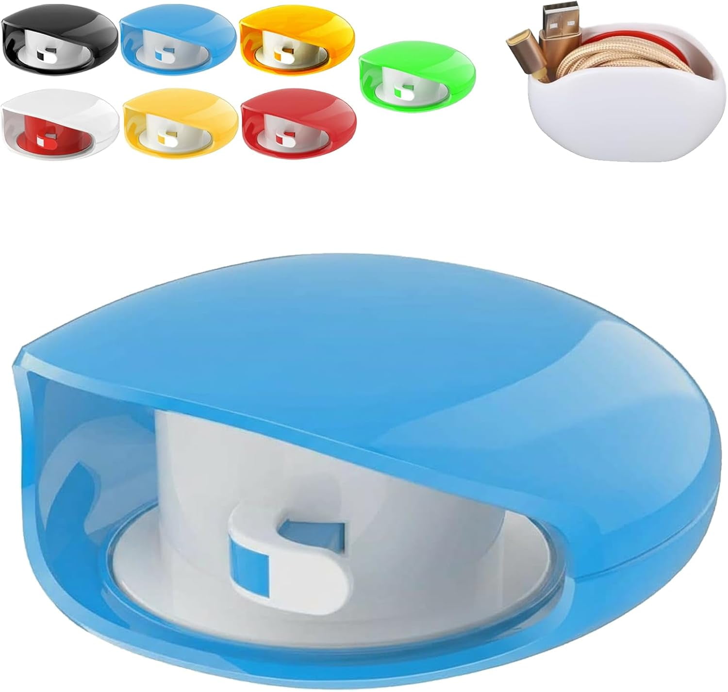 Automatic Cord Reel, Retractable Cord Organizer, No More Tangled Cords ...