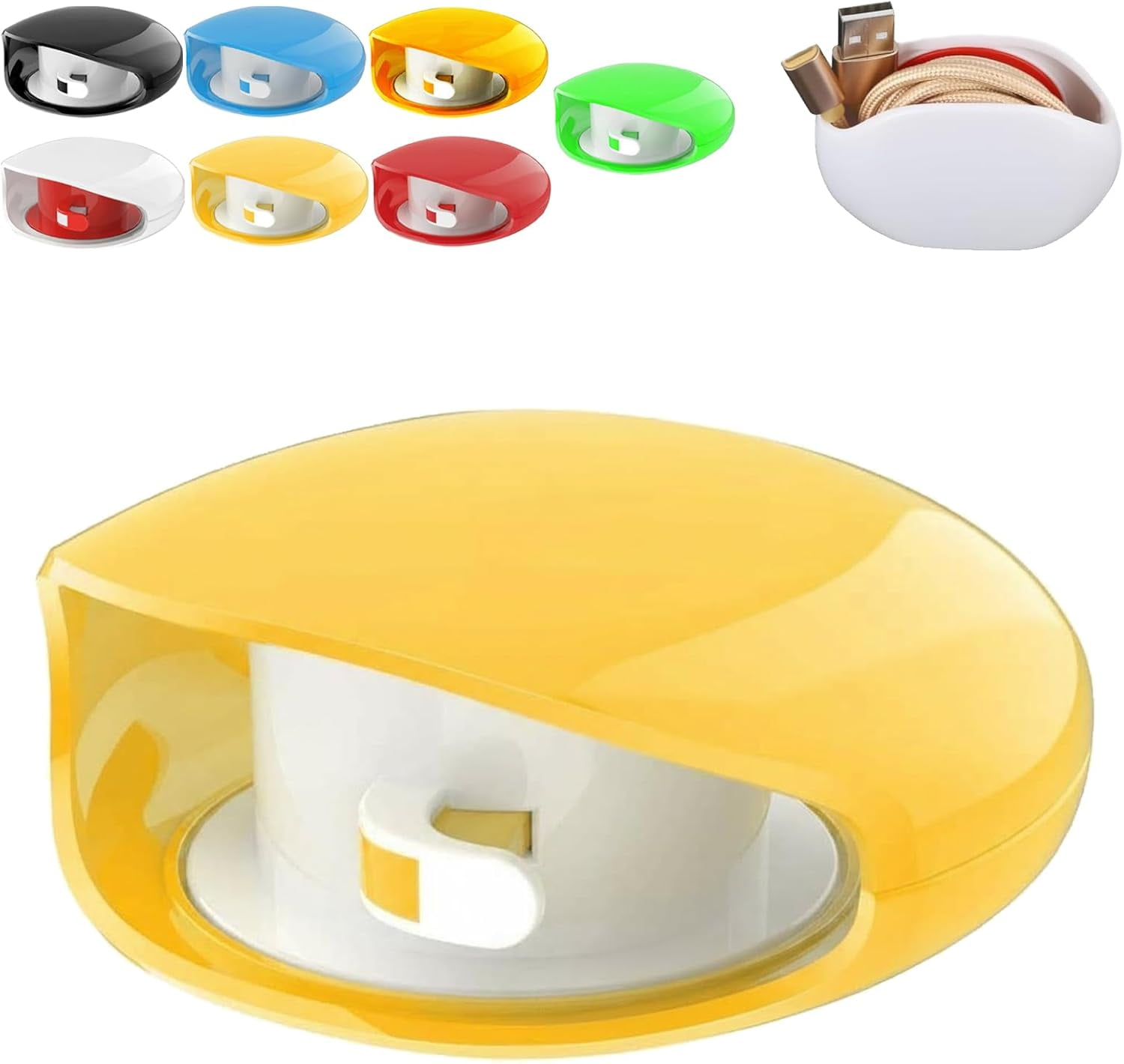 Automatic Cord Reel, Retractable Cord Organizer, No More Tangled Cords ...