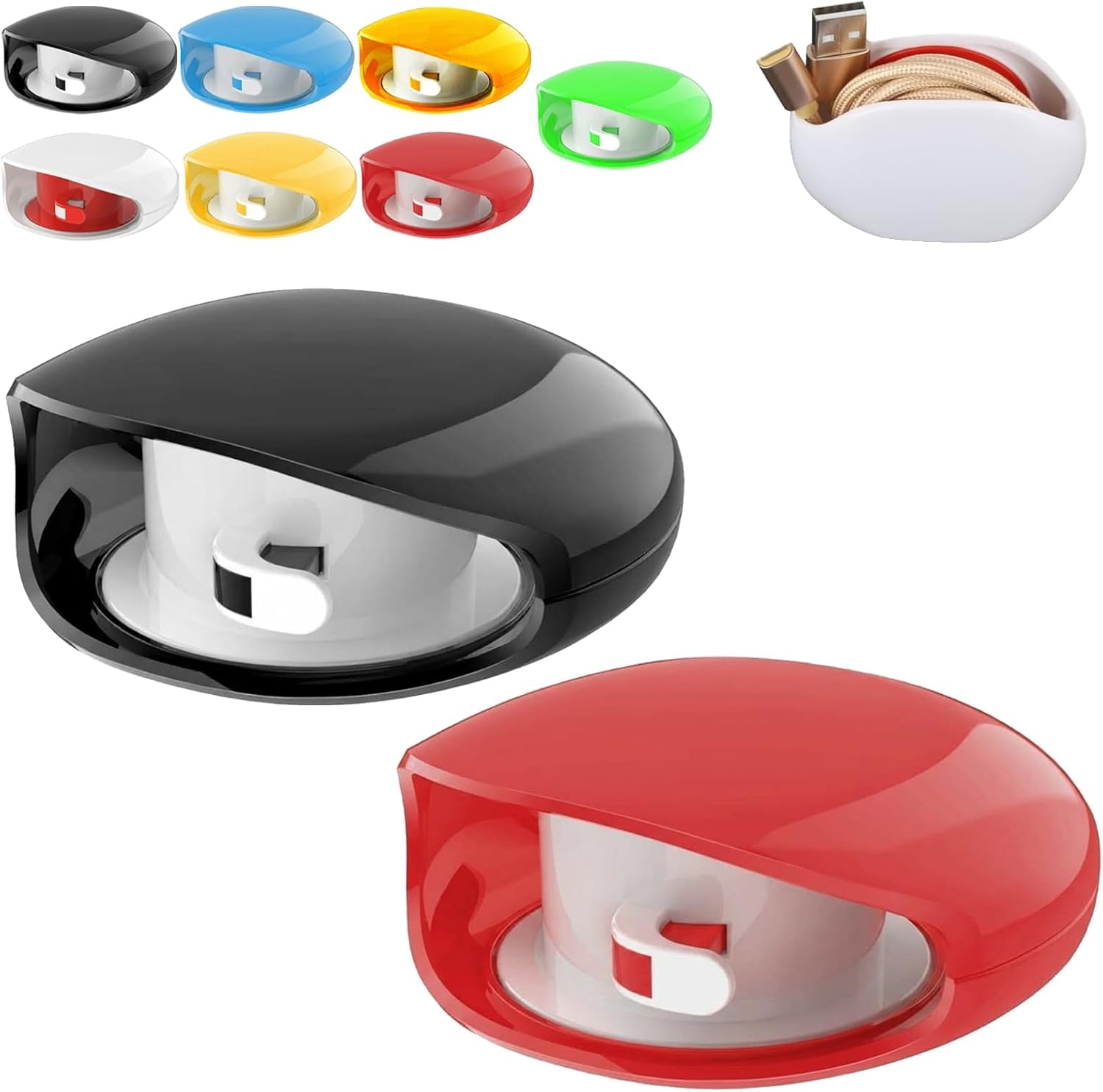 Automatic Cord Reel, Retractable Cord Organizer, No More Tangled Cords ...