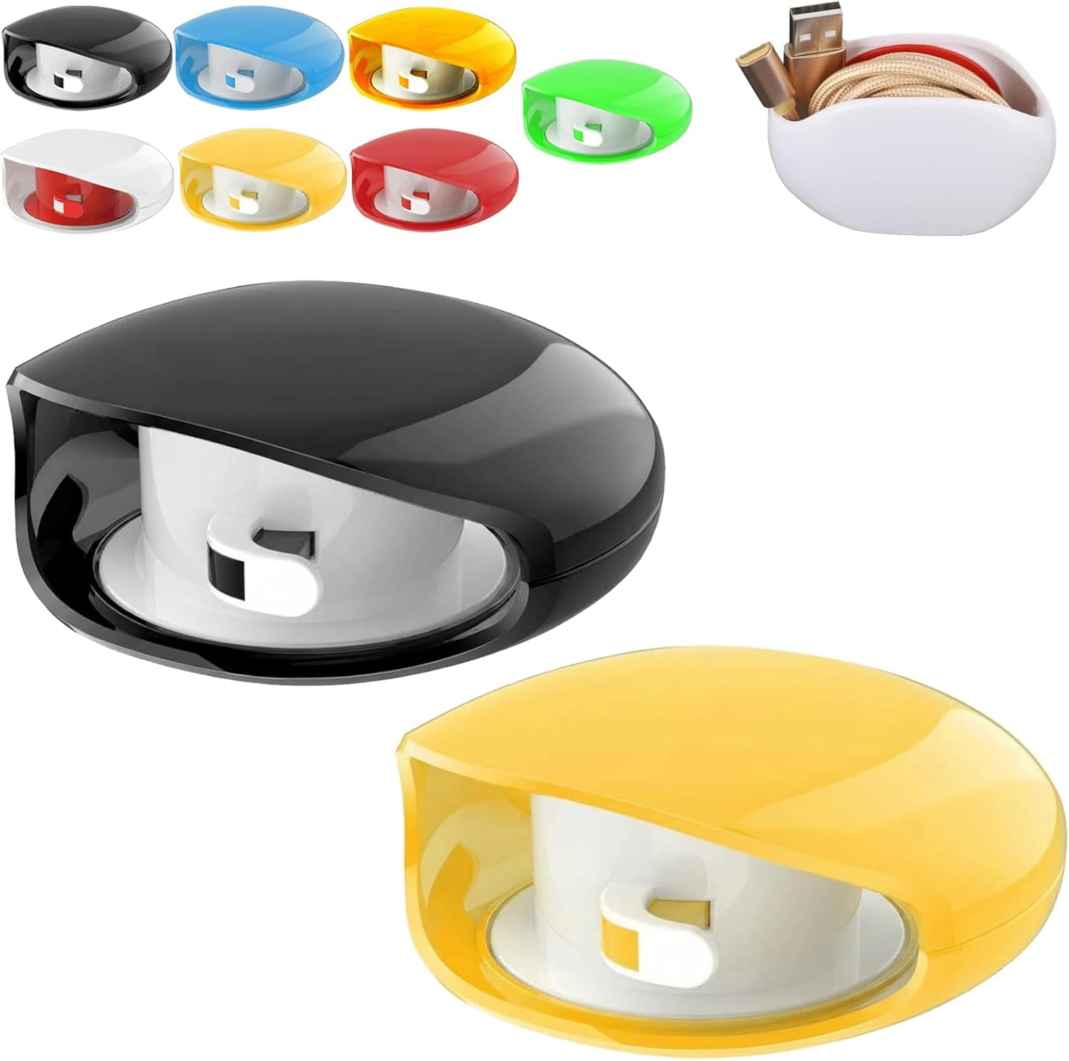 Automatic Cord Reel, Retractable Cord Organizer, No More Tangled Cords ...