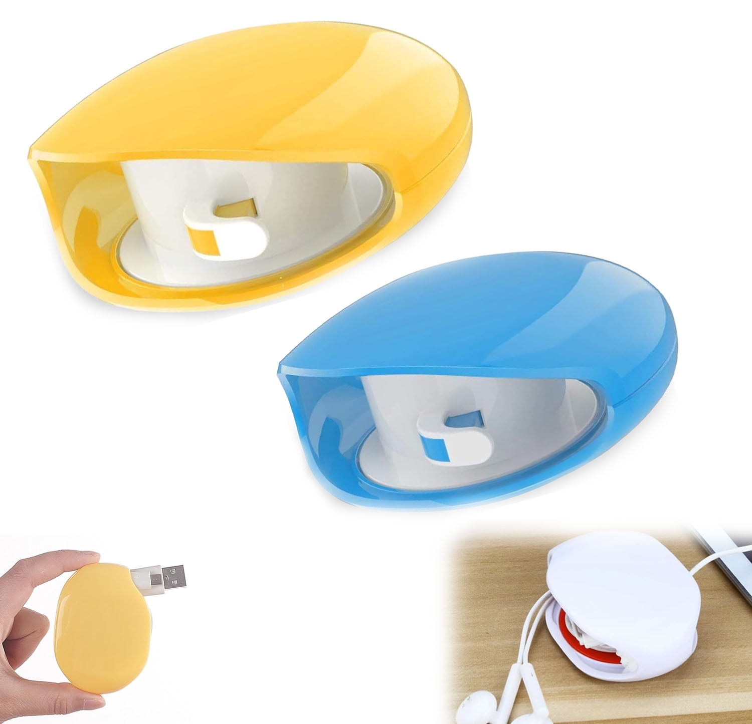 Automatic Cord Reel, Sightgaze Retractable Cable Management Charging ...