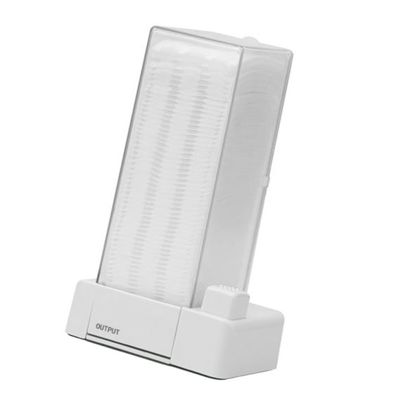 Automatic Cotton Pad Dispenser With Wall Stickers Intelligent Storage ...