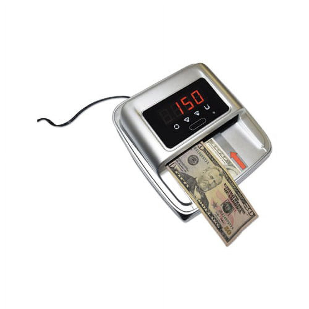 Automatic Counterfeit Detector 5 1/2 x 4.88 x 2.8, Silver - Walmart.com