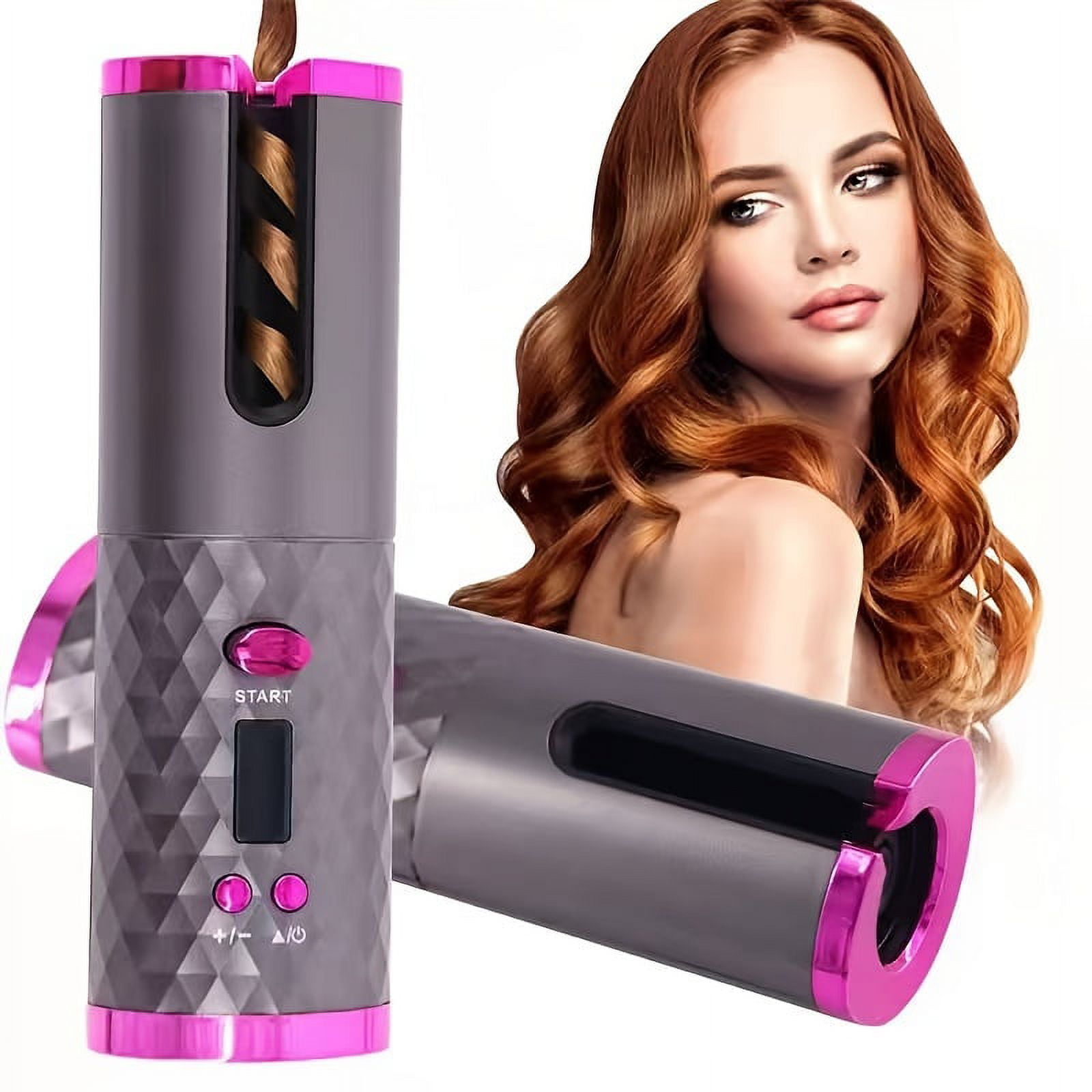Automatic Curling Iron Machine Wireless Portable Rechargeable Hair ...