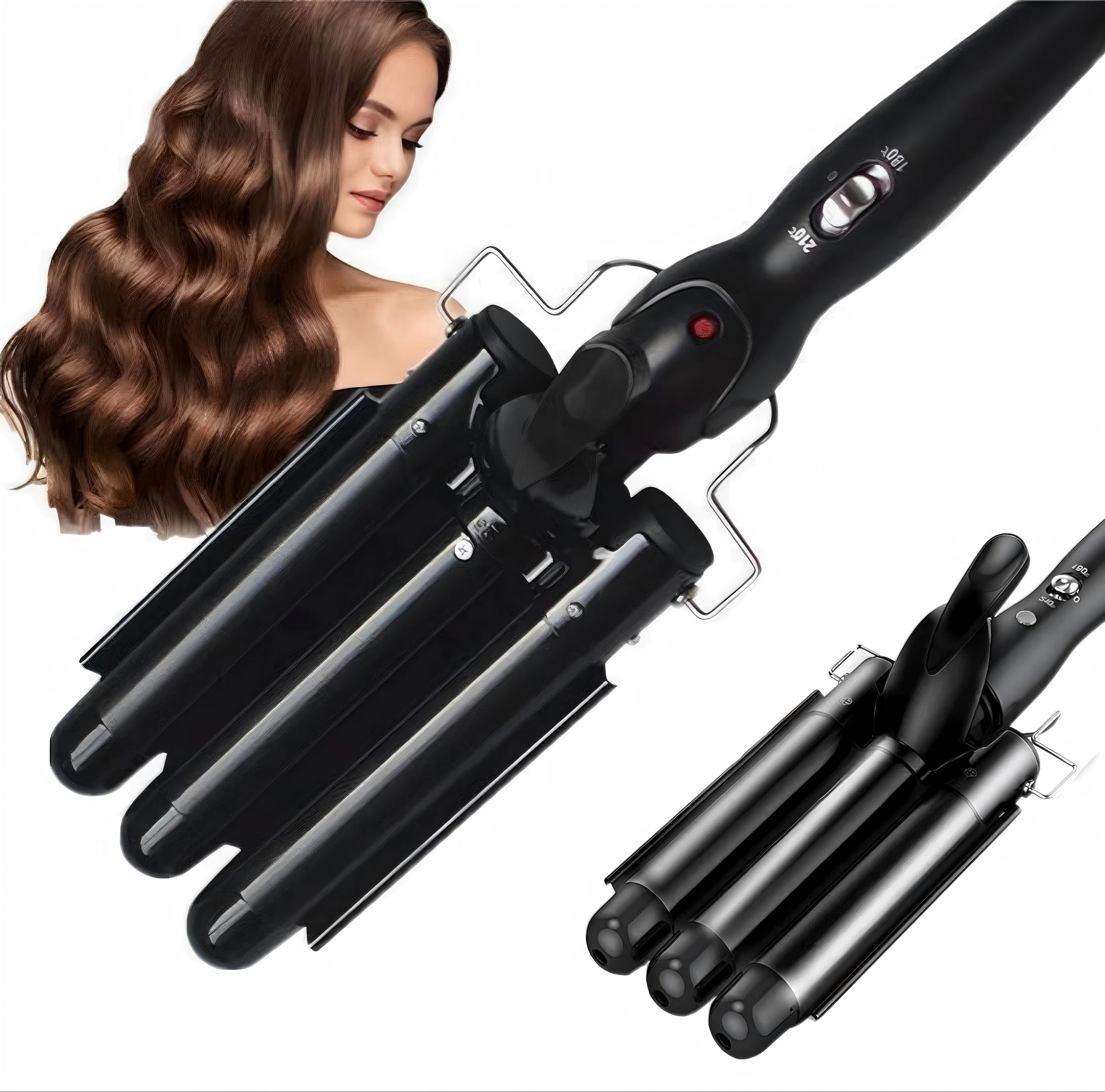 Automatic Curling Iron, Straight Hair Curling Iron, Fast Heating Iron ...