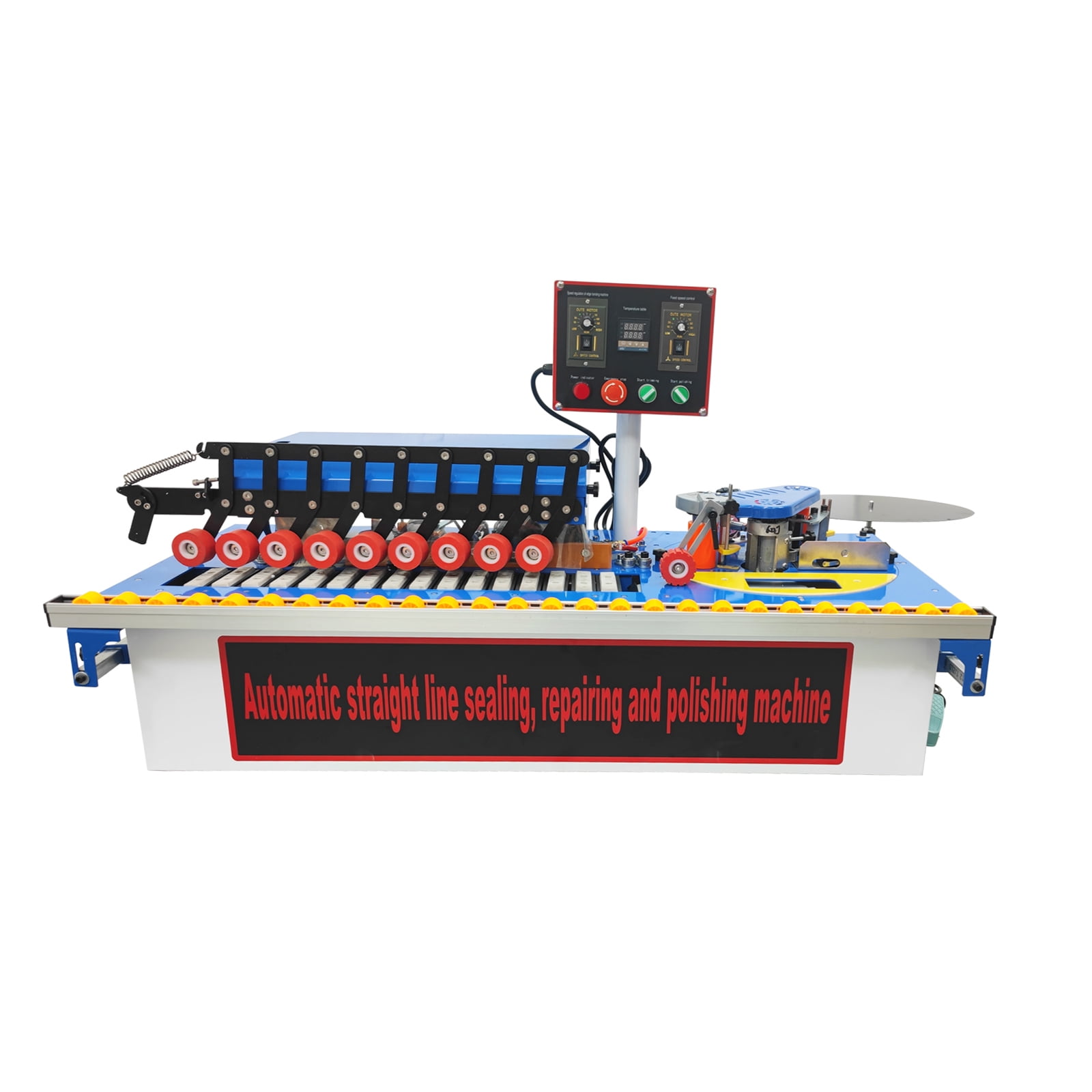 Automatic Desktop Edge Banding Machine Straight Curved Edge Sealing ...