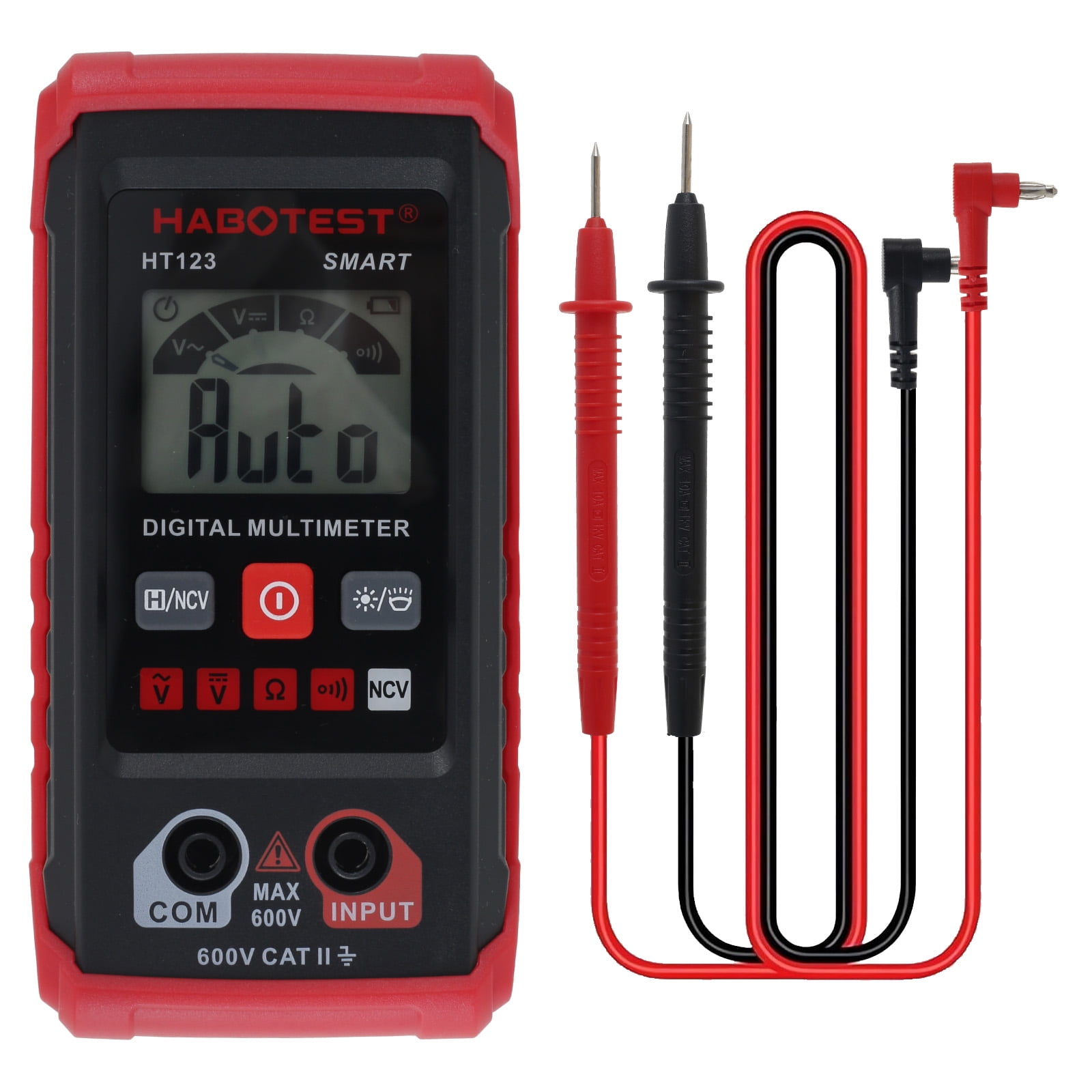 Automatic Digital Multimeter Safe Multimeter Tester Digital Display ...