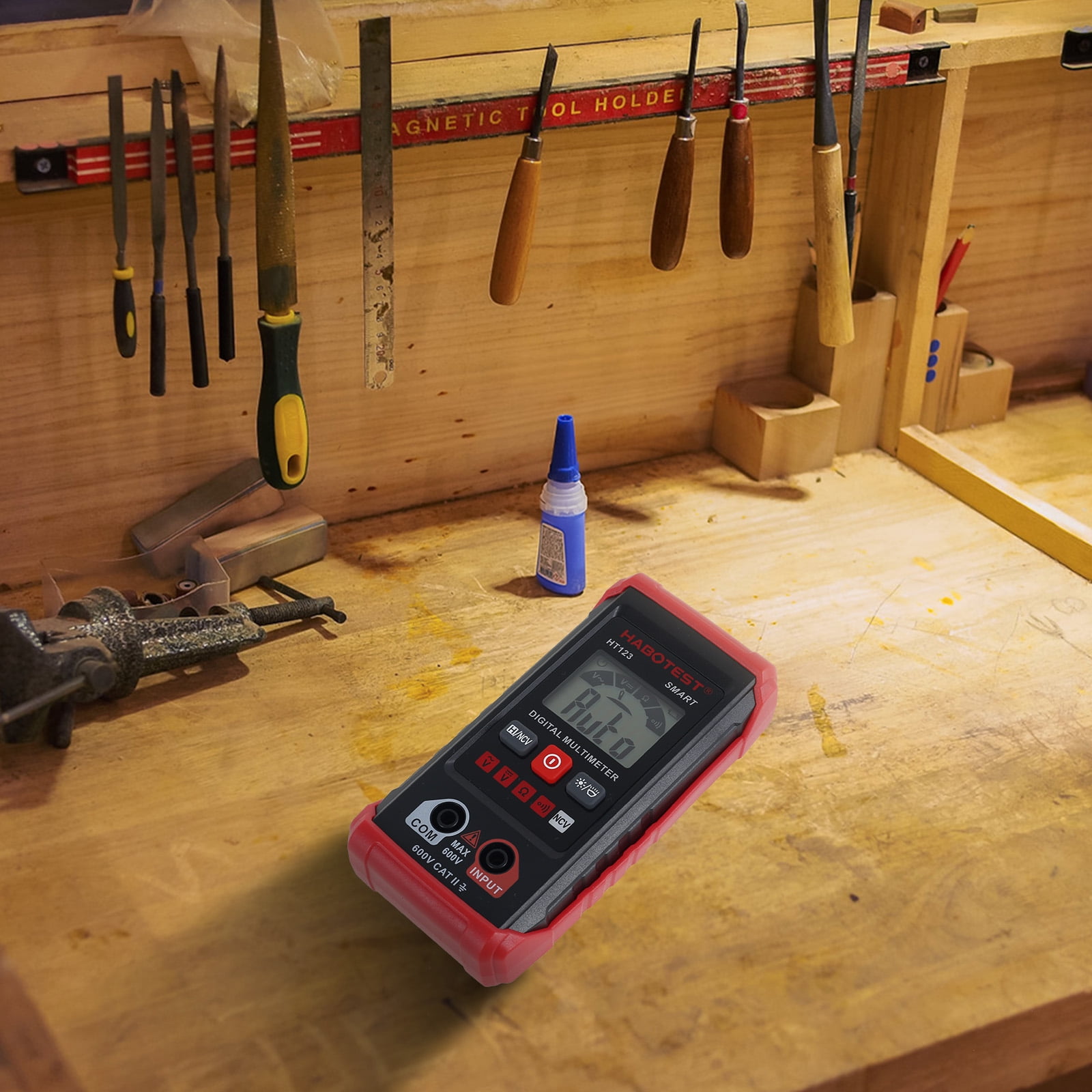 Automatic Digital Multimeter Safe Multimeter Tester Digital Display ...