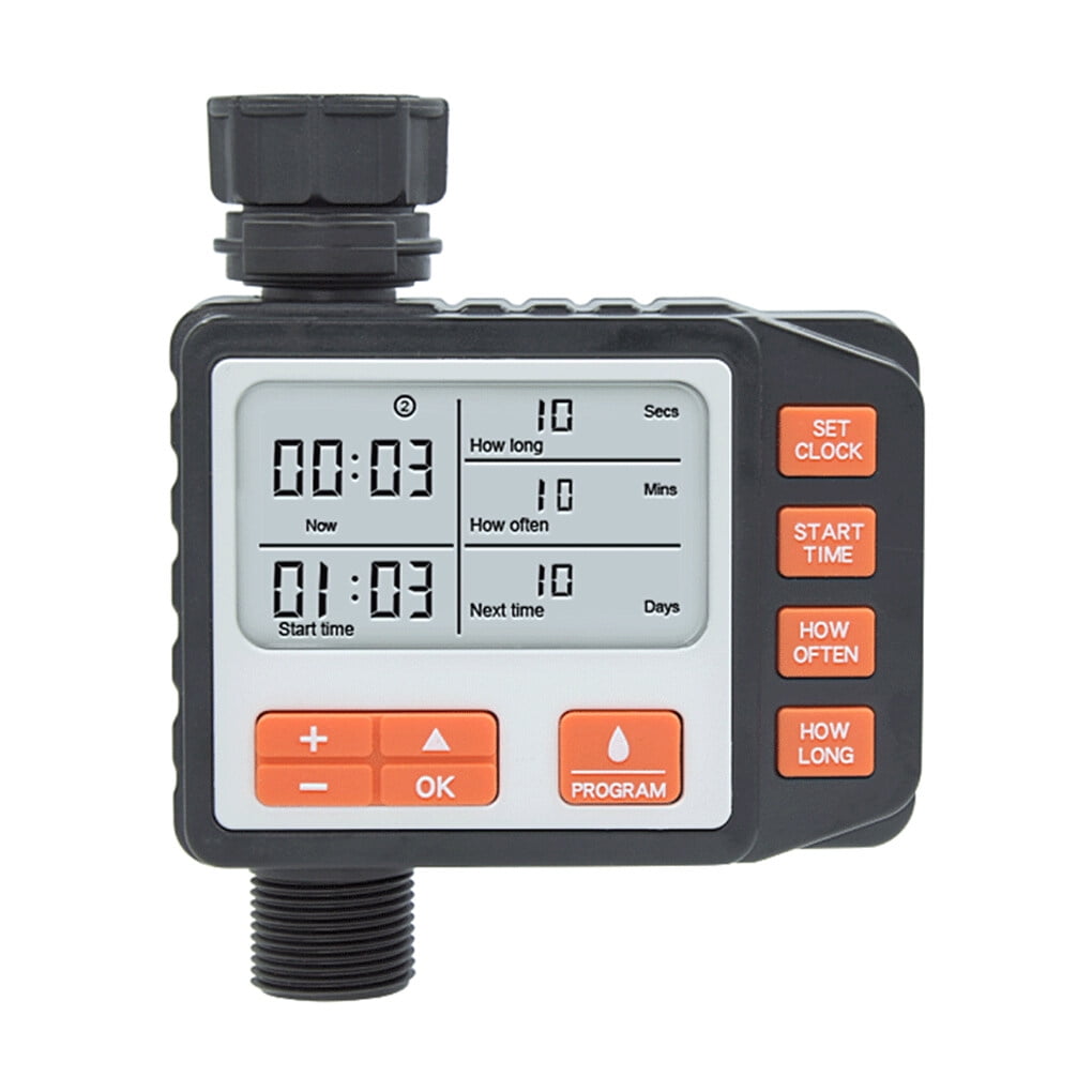 Automatic Digital Water Timer Programmable Large Screen Waterproof ...