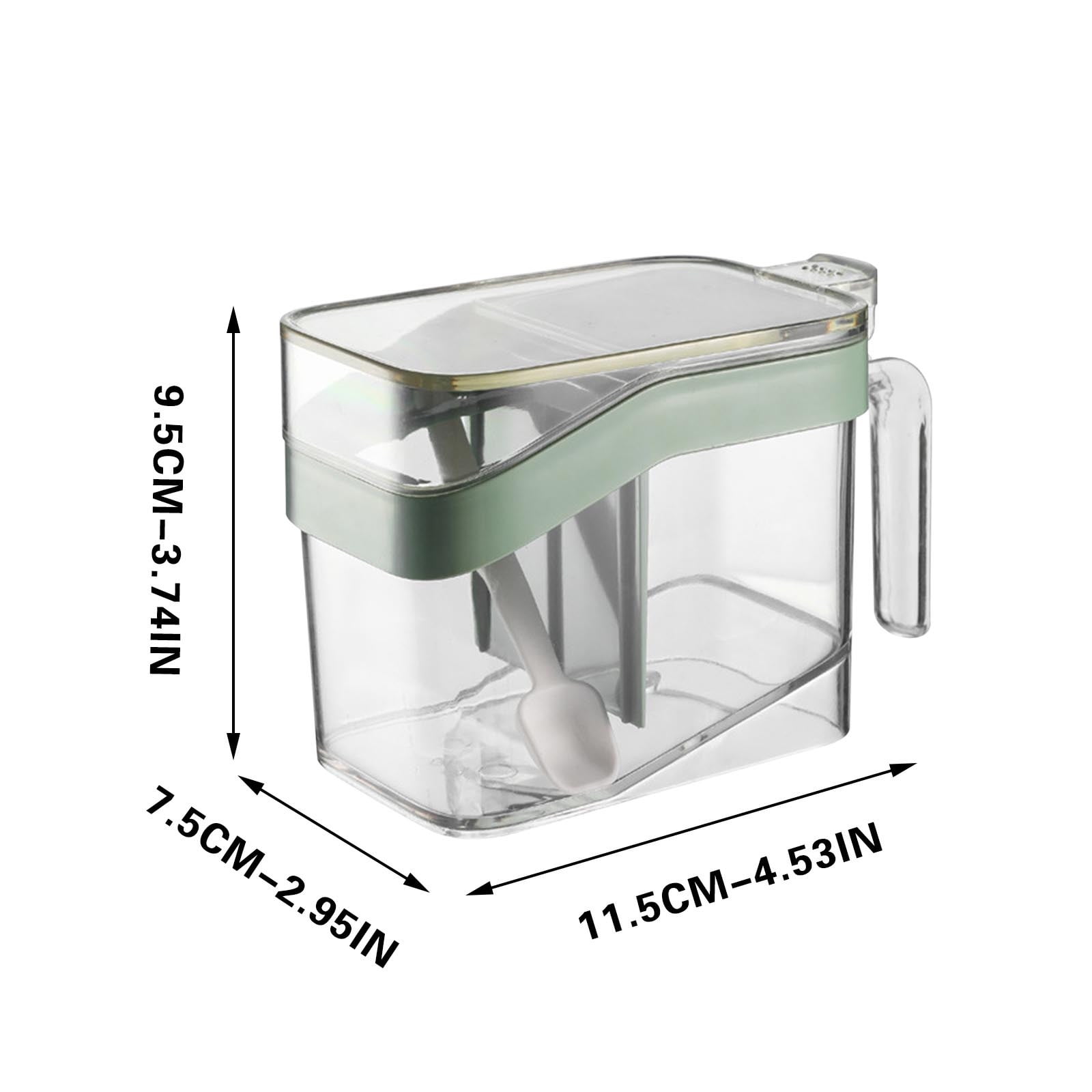 Automatic Dispensing Seasoning Box with Partition Storage | Food-Grade ...