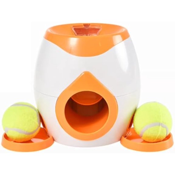 Franklin Pet Ready Set Fetch Automatic Tennis Ball Launcher Dog Toy ...
