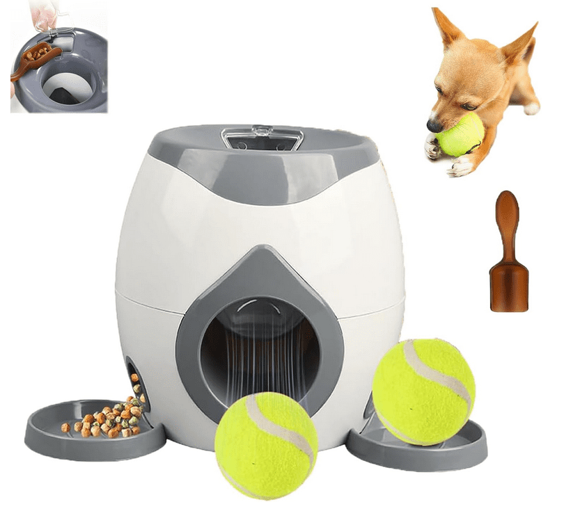 Automatic Dog Ball Launcher, 2025 Upgraded Dog Tennis Ball Throwing ...