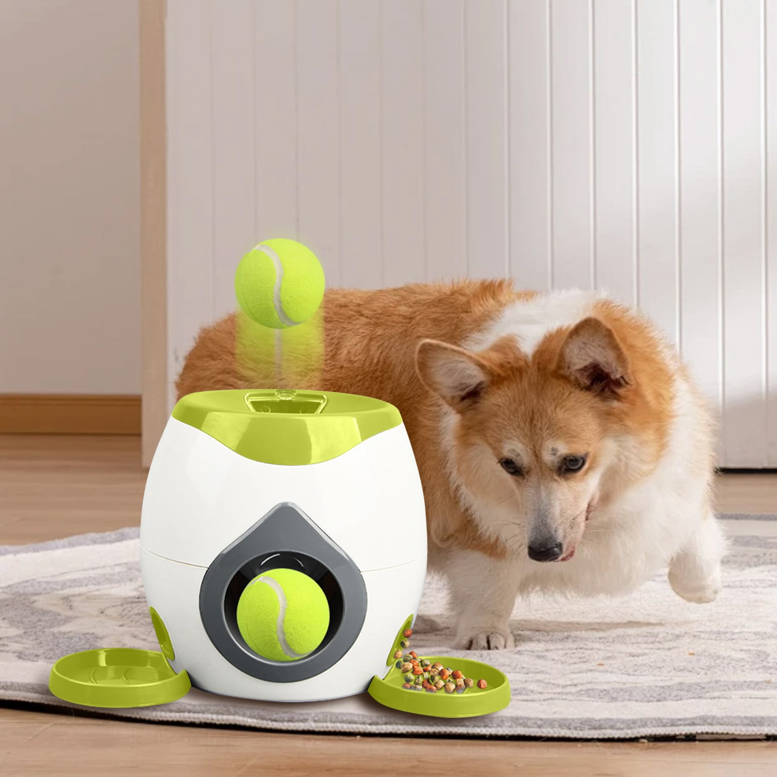 Automatic Dog Interactive Dog Indoor&Outdoor Feeding Machine For Small ...