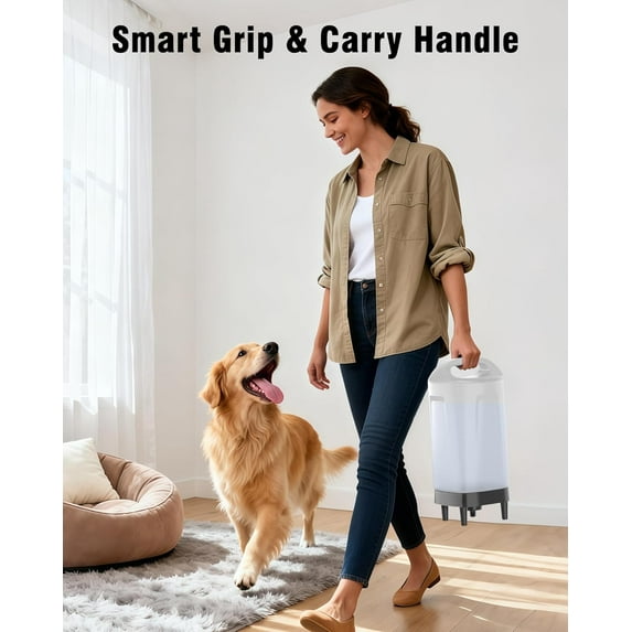 Automatic Dog Water Bowl Dispenser - 2.4 Gallon Stainless Steel Gravity ...