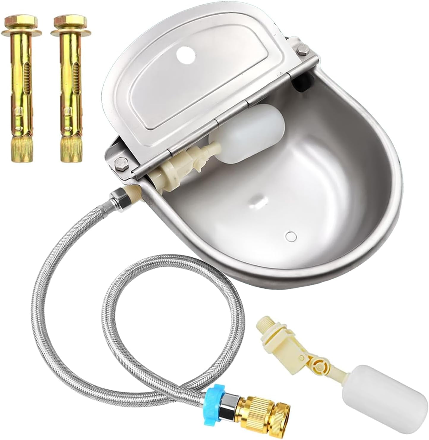 Automatic Dog Water Bowl Dispenser with Float Valve, 304 Stainless ...
