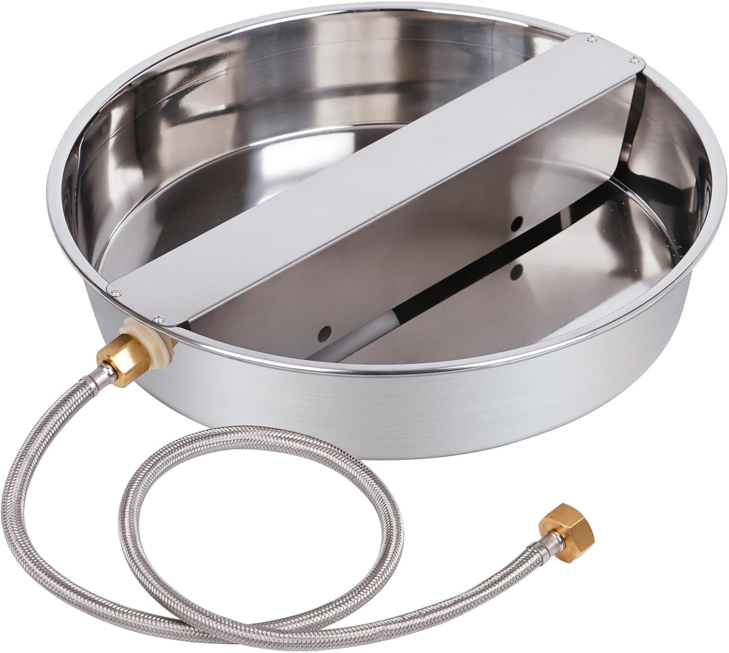 Automatic Dog Water Bowl Dispenser Large Breed Outdoor Stainless Steel ...