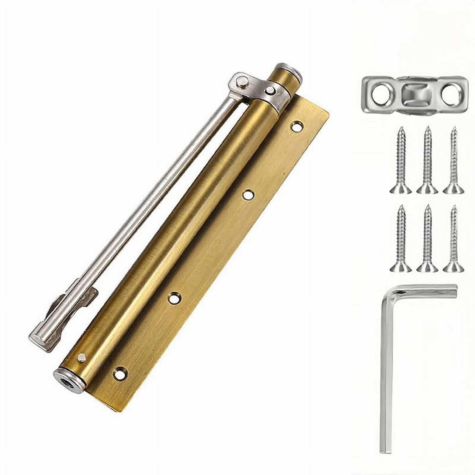 Automatic Door Closer, 150 Degree Opening Angle Safety Spring Self ...