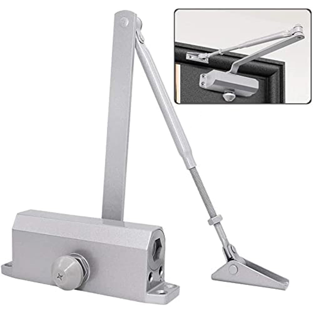 Automatic Door Closer, Aluminium Alloy Frame, Hydraulic System Ensures ...