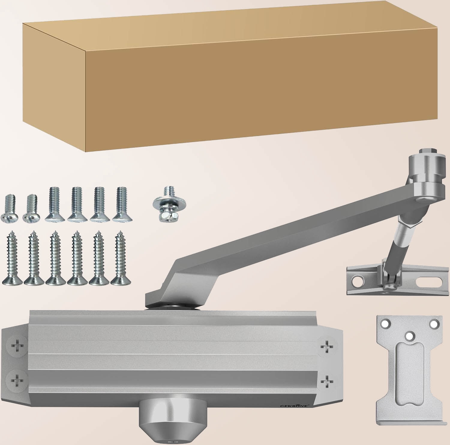Automatic Door Closer Heavy Duty Spring Hydraulic Aluminum Alloy ...