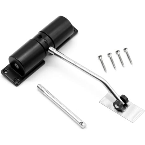 Automatic Door Closer - Spring Loaded Door Closer - Adjustable Aluminum ...
