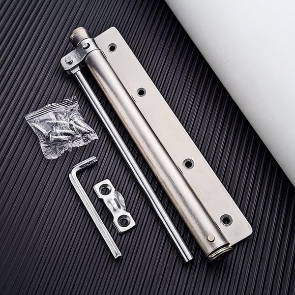 Automatic Door Closer, Zinc Alloy Safety Spring Door Closer Adjustable ...