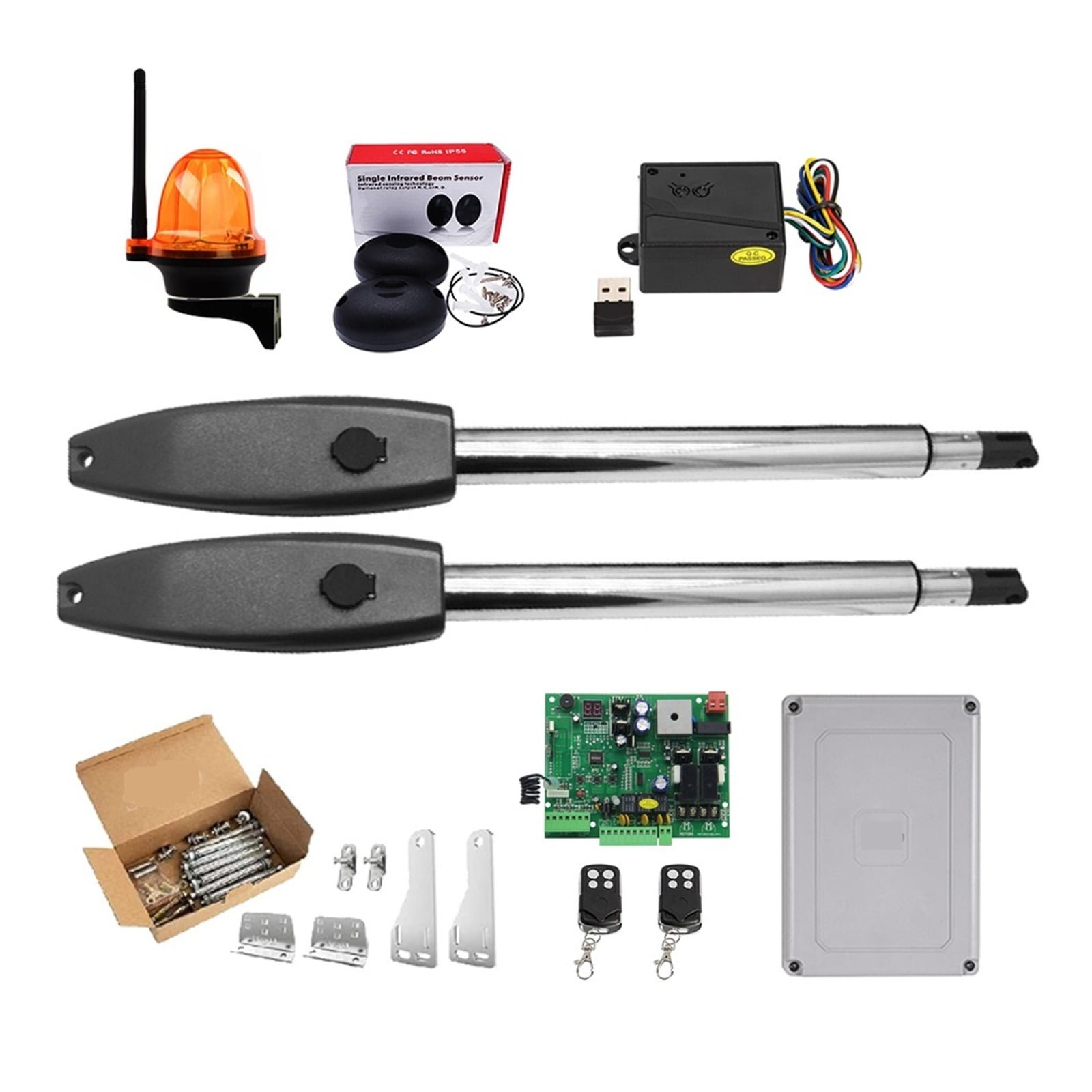 Automatic Door Opener Kit Heavy Duty Double Door Operator For Double ...