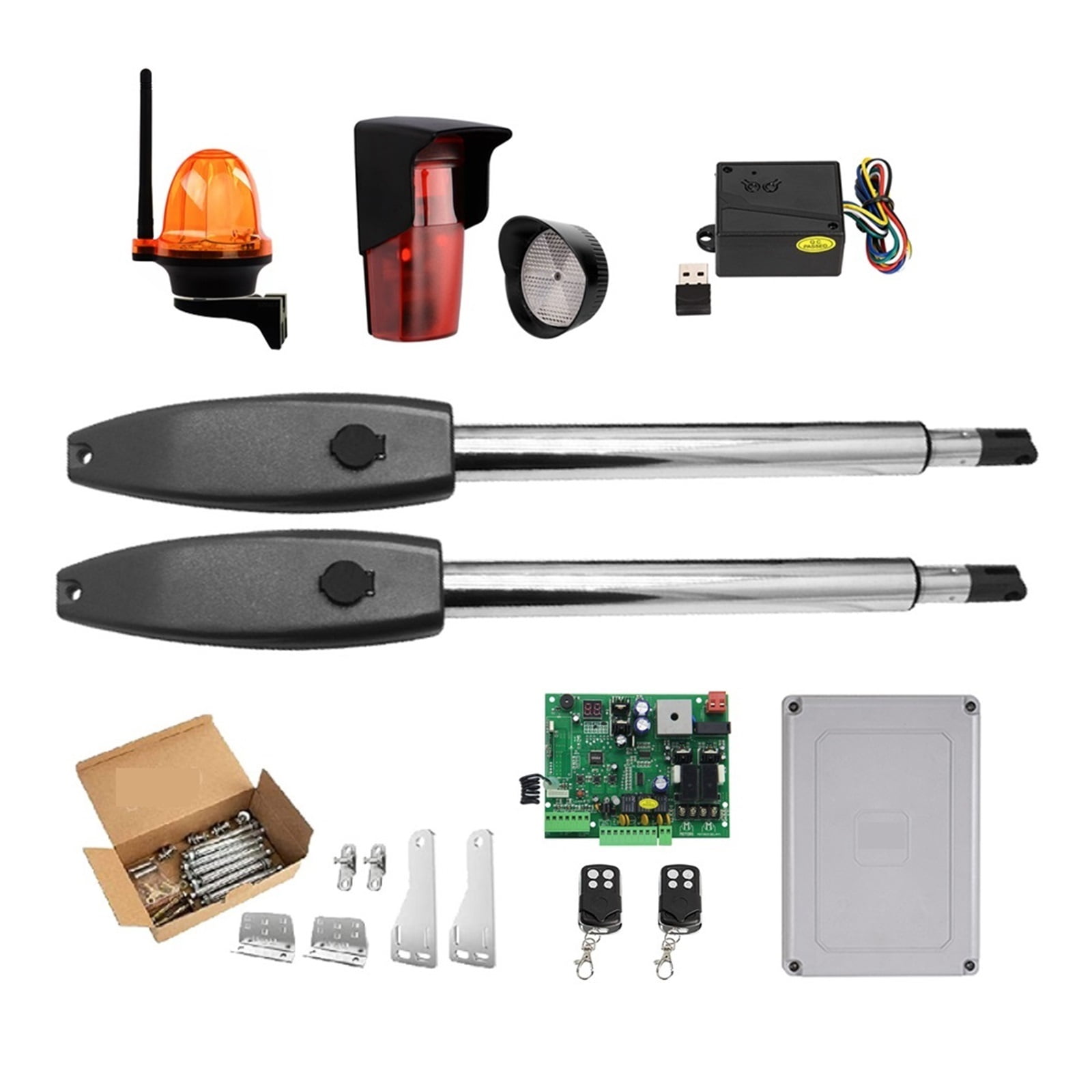 Automatic Door Opener Kit Heavy Duty Double Door Operator For Double ...