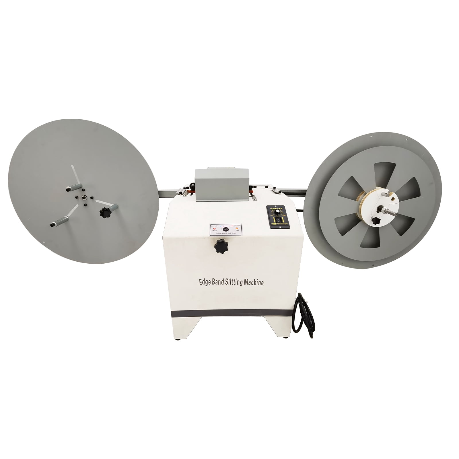 Automatic Double Disk Edge Banding Slitting Machine PVC Thin Boards ...