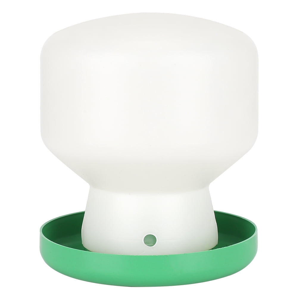 Automatic Drinking Fountain,Bird Water Feeder,Large Plastic Green Cover ...