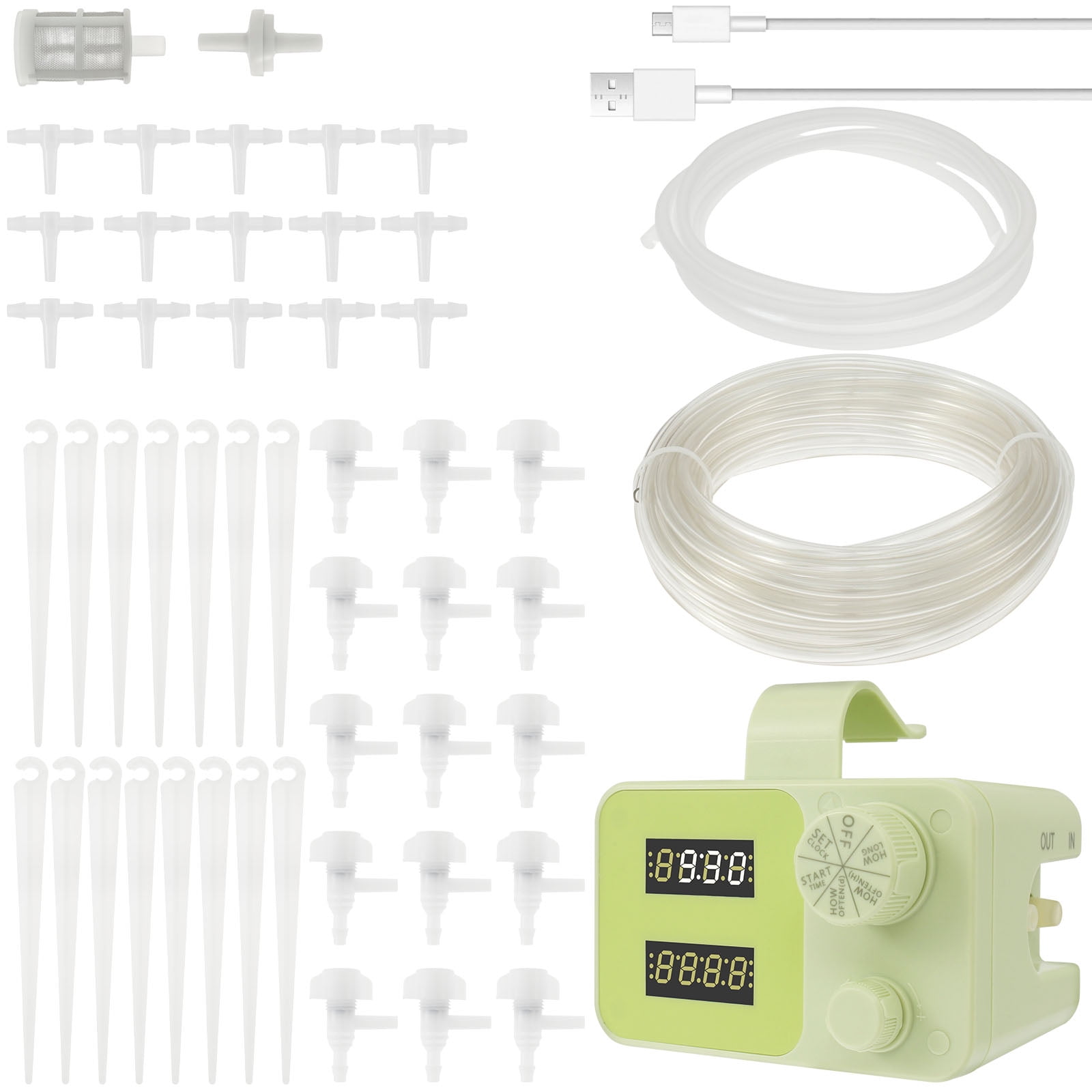 Automatic Drip Irrigation Kit Smart Auto Drip Irrigation System Kit ...