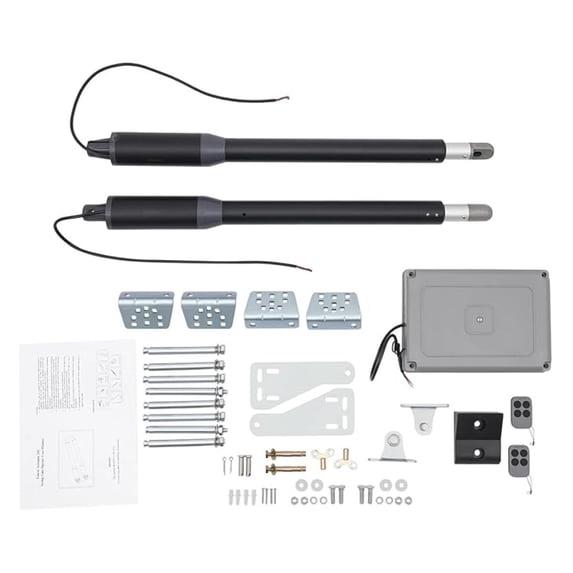 Automatic Dual Gate Opener Kit, Heavy Duty Electric Gate Opener for ...