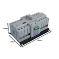 Automatic Dual Power Transfer Switch 2P/4P Three-Phase Changeover Circuit Breaker Switch ATS ...