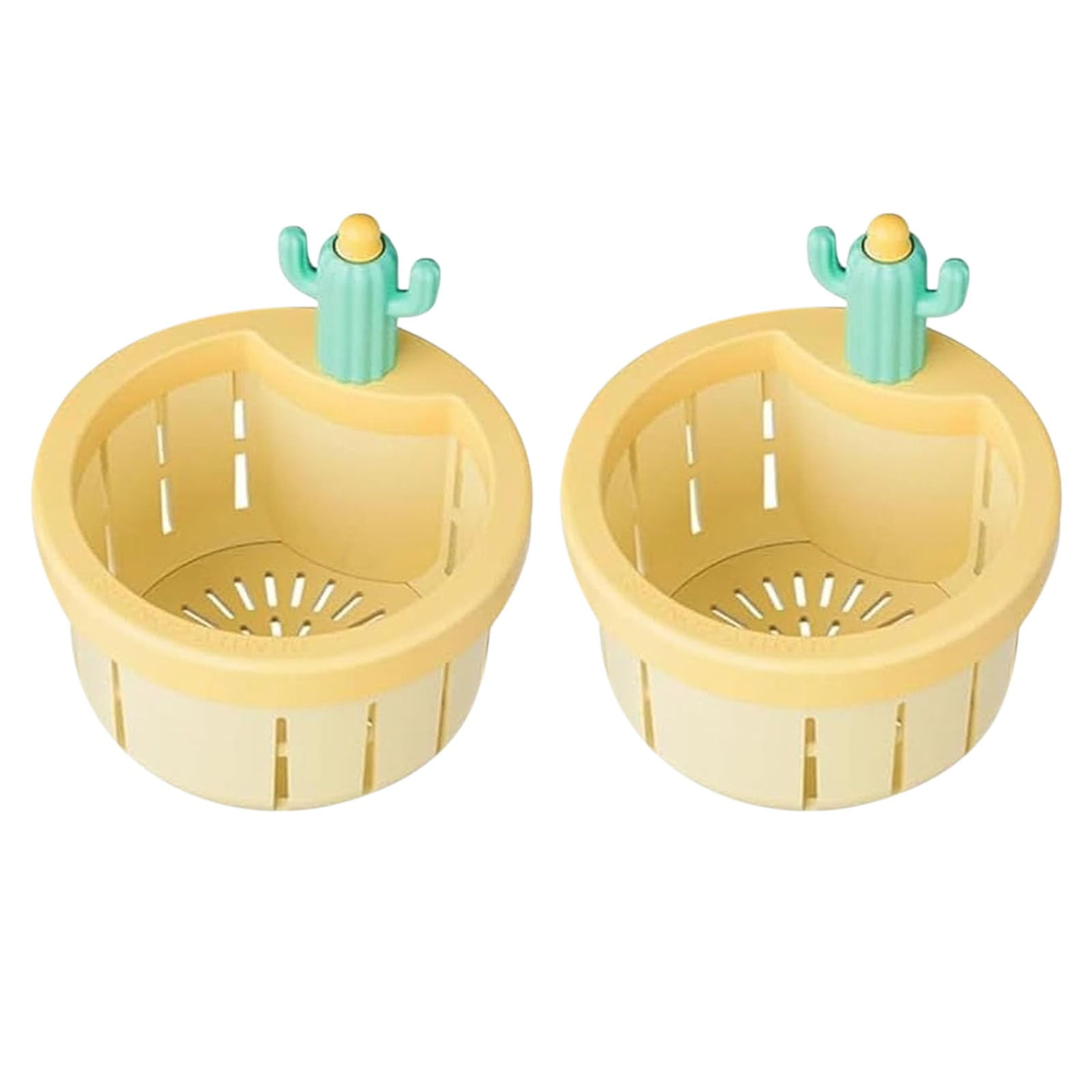 Automatic Dumping Kitchen Sink Strainer Basket with Cactus Design for ...