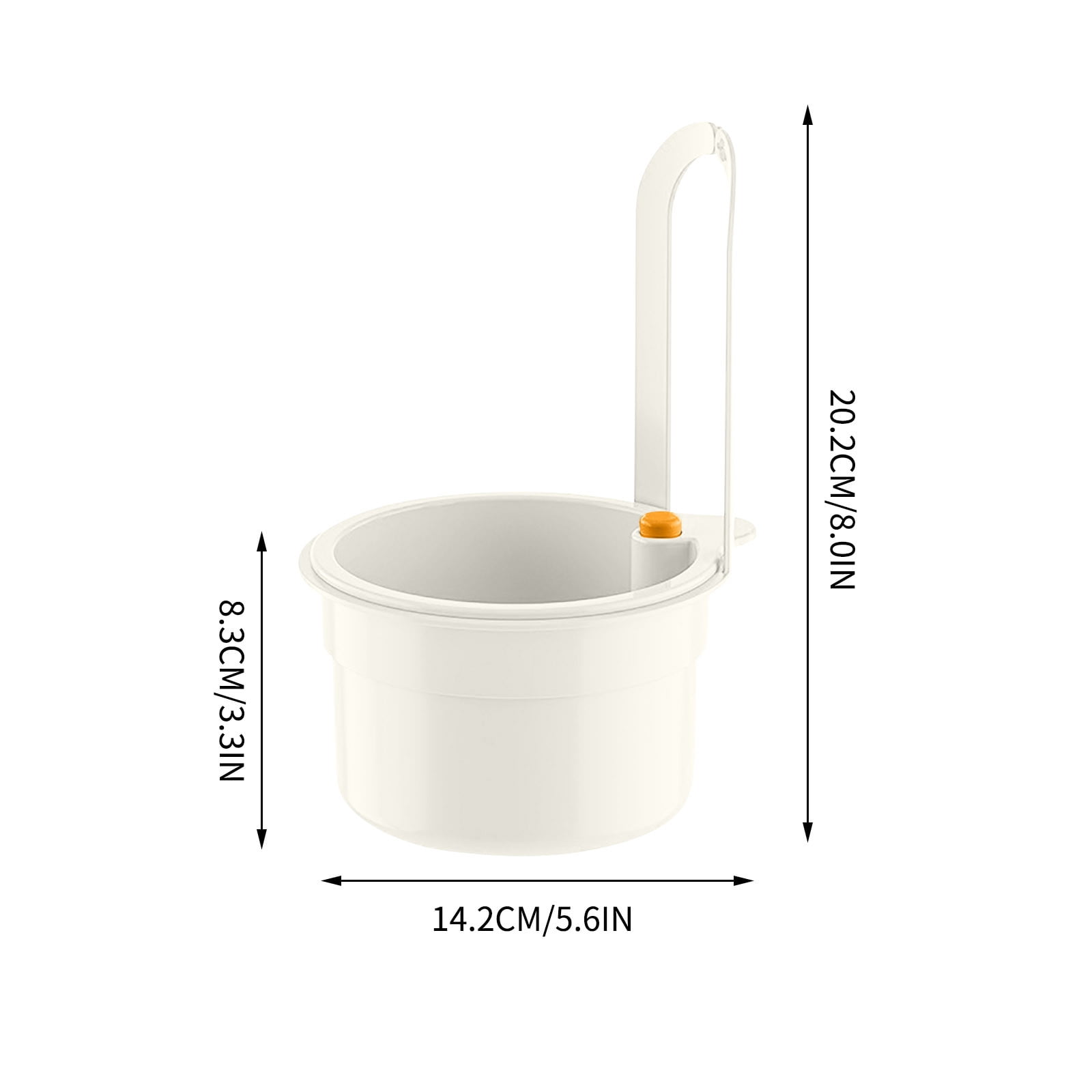 Automatic Dumping Sink Strainer Basket, 2025 Multifunctional One -Touch ...