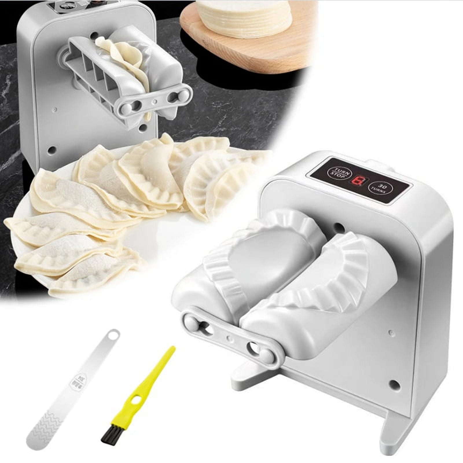 Automatic Dumpling Mold Electric Dumplings Machine Home Pressing Dumpling Ravioli Skin Maker ...